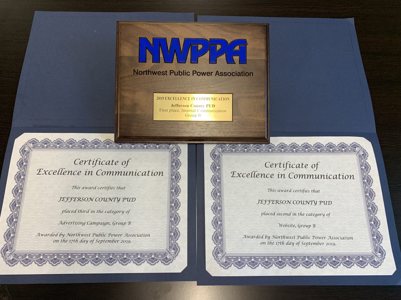 PUD wins 3 NWPPA Communications Awards - JPUD