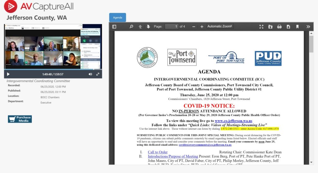 PUD participates in COVID-19 Recovery Group - JPUD