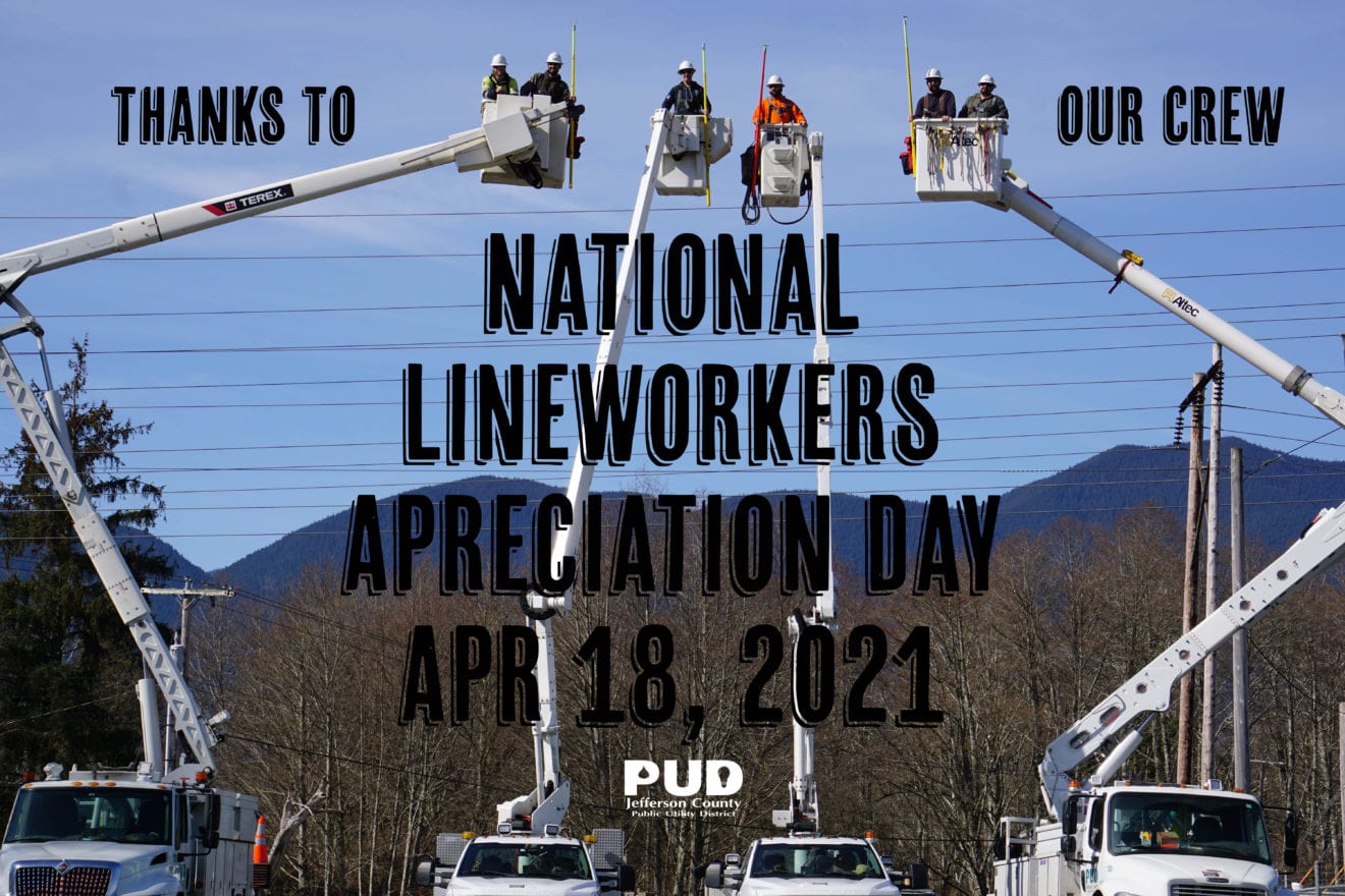 April 18th is National Lineworker Appreciation Day - JPUD