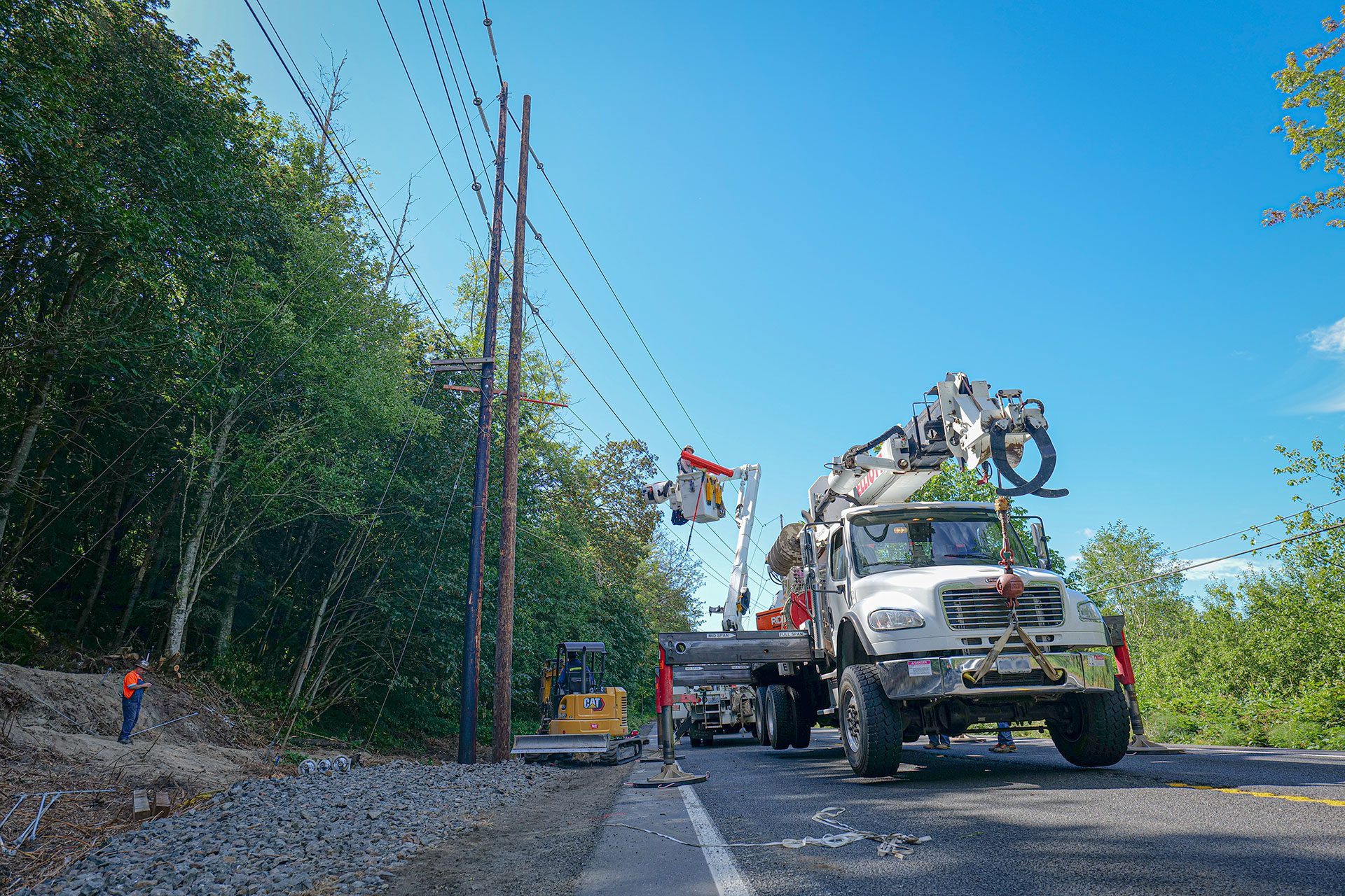 On the Line - Transmission Pole Replacement (New Video!) - JPUD