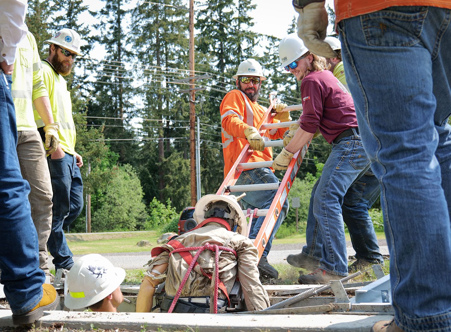 Safety Up Above & Down Below - JPUD