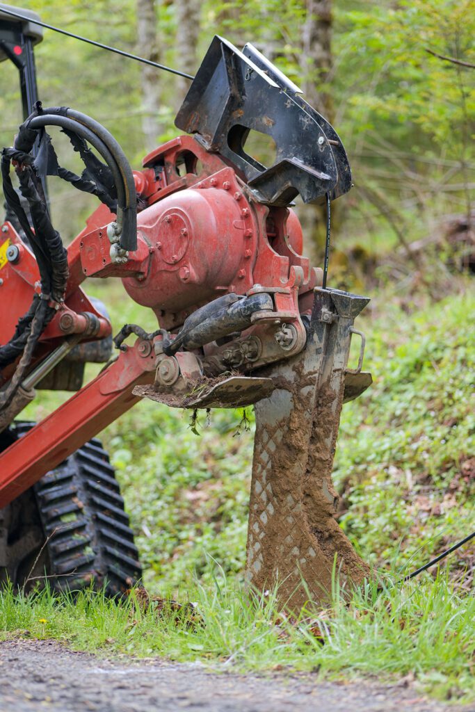Fiber Construction Underway in Olympic Corridor - JPUD