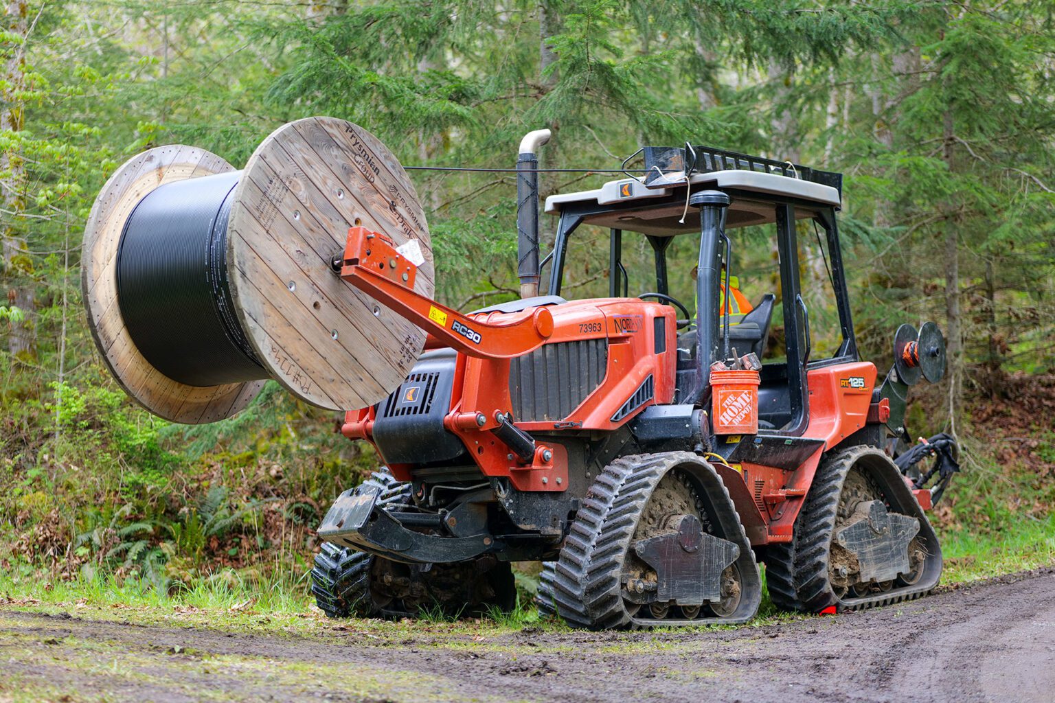 Fiber Construction Underway in Olympic Corridor - JPUD