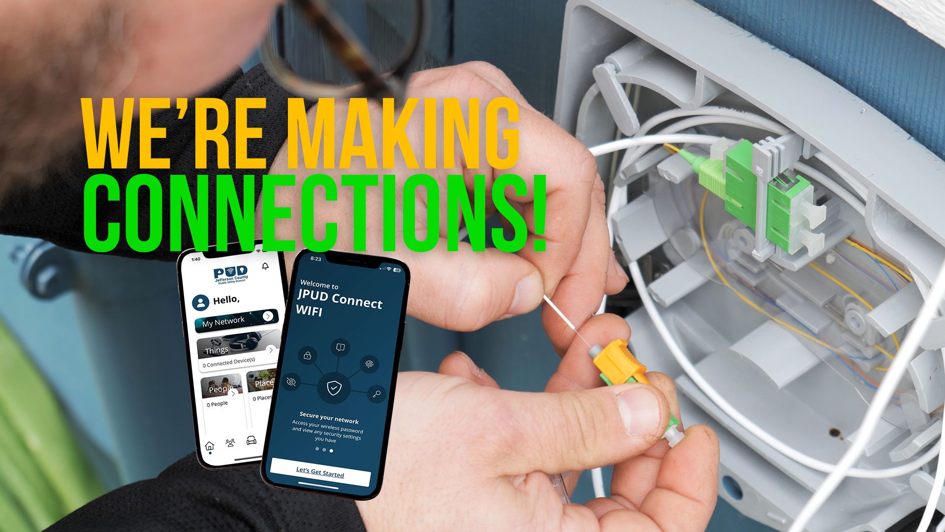In-Home Fiber Installs are Underway! [VIDEO] - JPUD